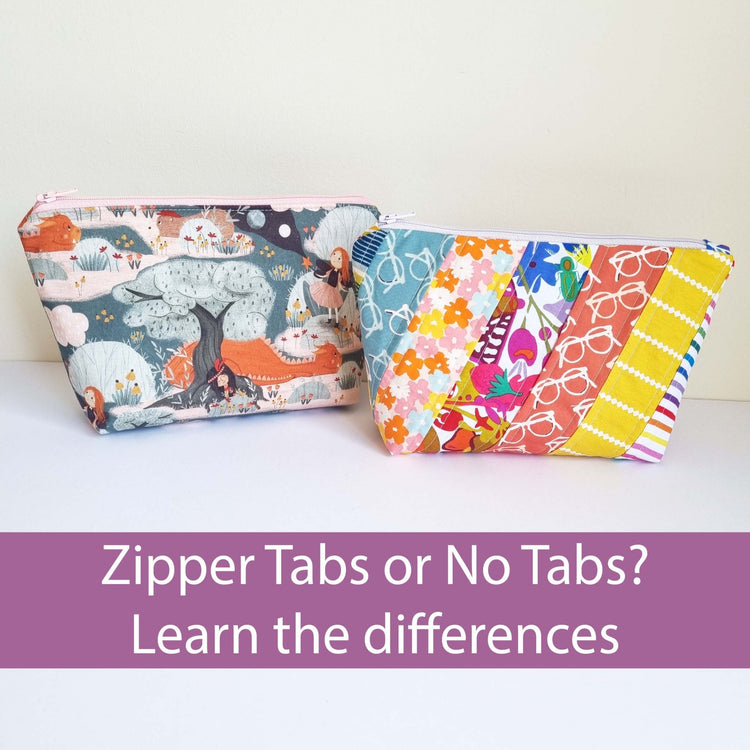 Zipper Tabs and No Tabs? – Lorelei Jayne