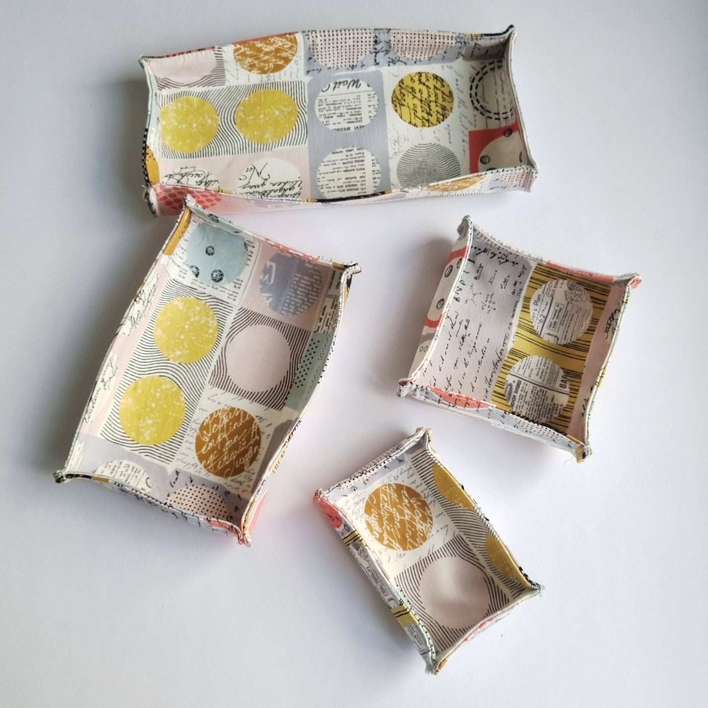 Desk Trays PDF Sewing Pattern – Lorelei Jayne