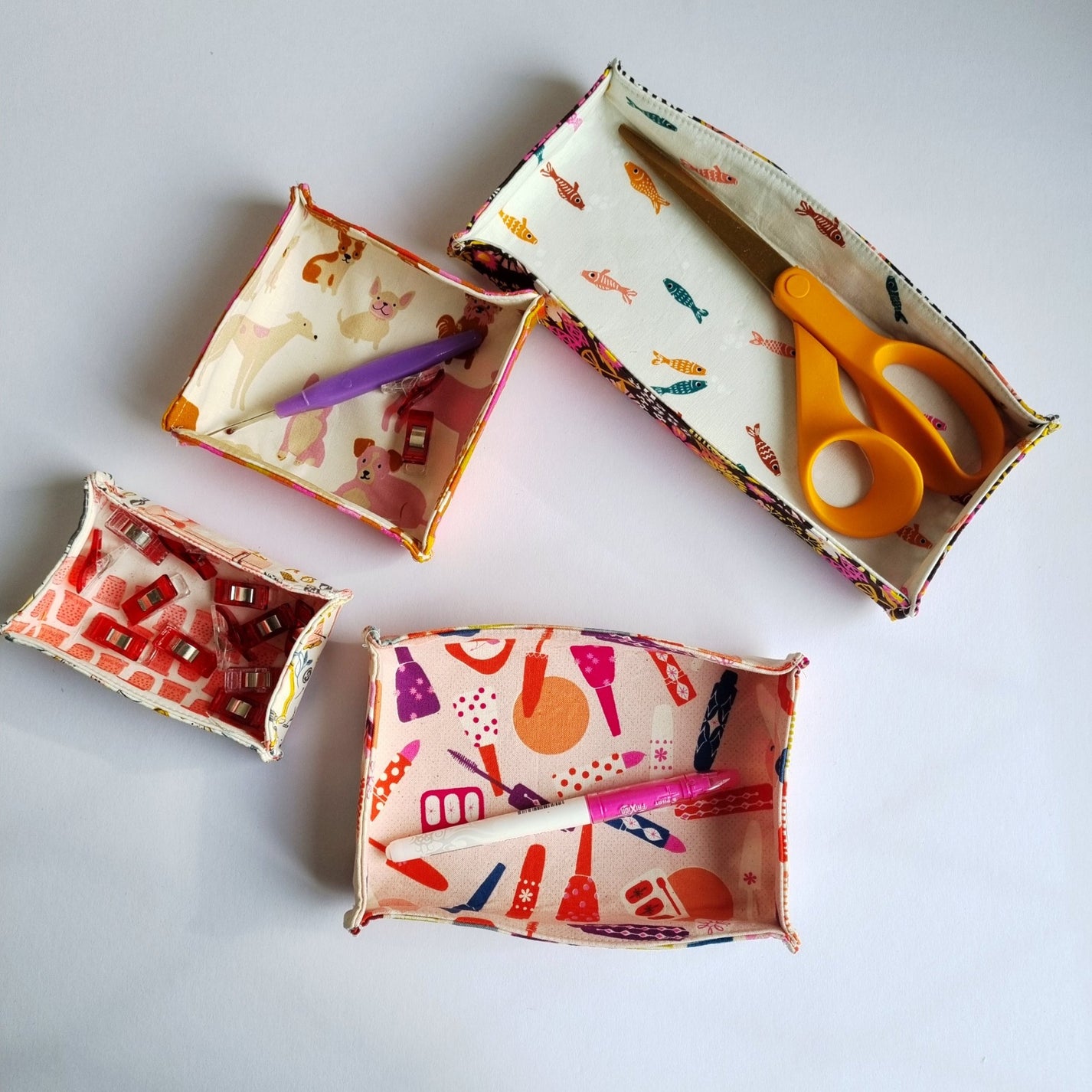 Desk Trays PDF Sewing Pattern – Lorelei Jayne