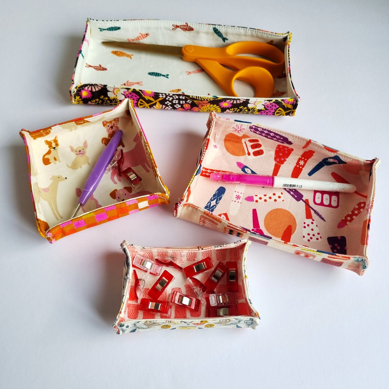 Desk Trays PDF Sewing Pattern – Lorelei Jayne