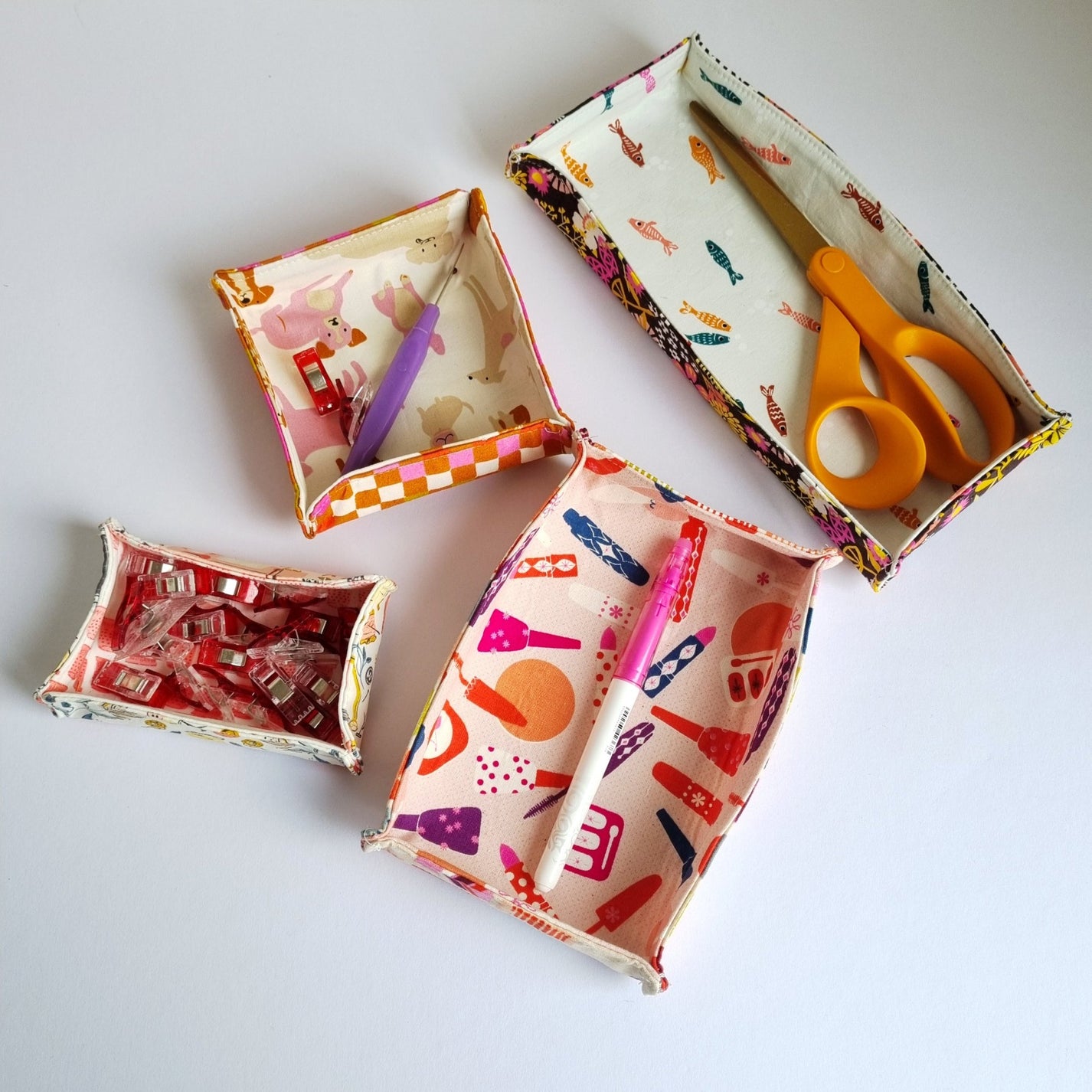 Desk Trays PDF Sewing Pattern – Lorelei Jayne