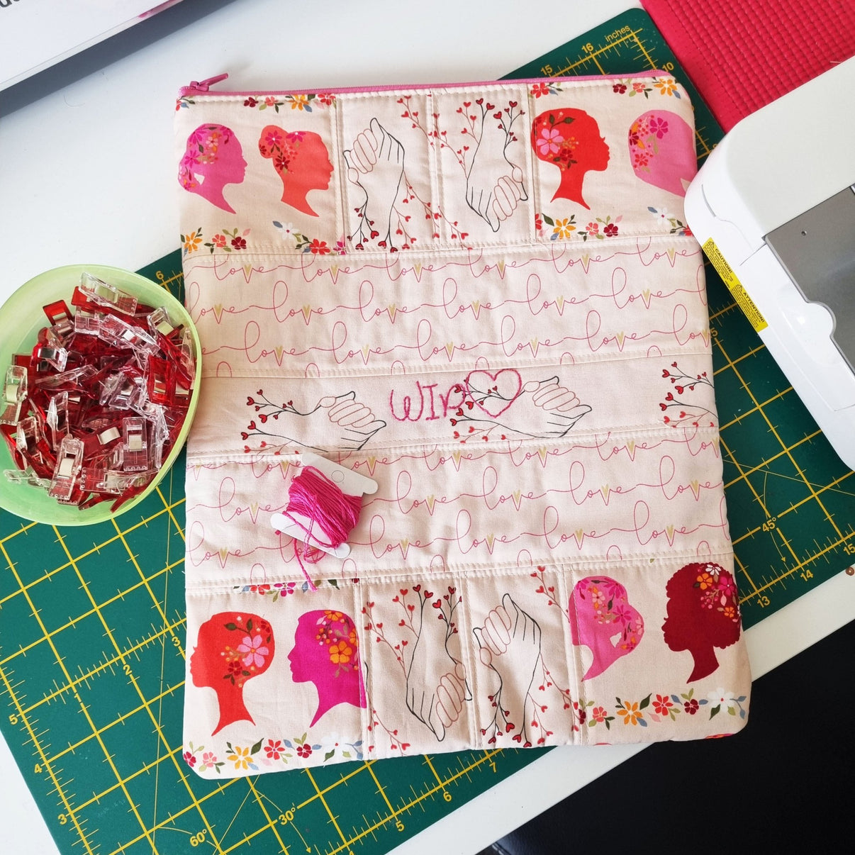 Kit Project Pouch PDF Sewing Pattern Includes Video link, SVG File & c ...